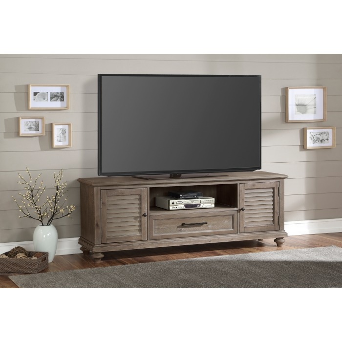 72′ Cardano Light Brown Tv Stand – Mirandas Furniture